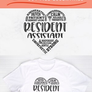 Resident Assistant Svg, Ra Svg, Care Partner Svg, Essential Ra Svg ...