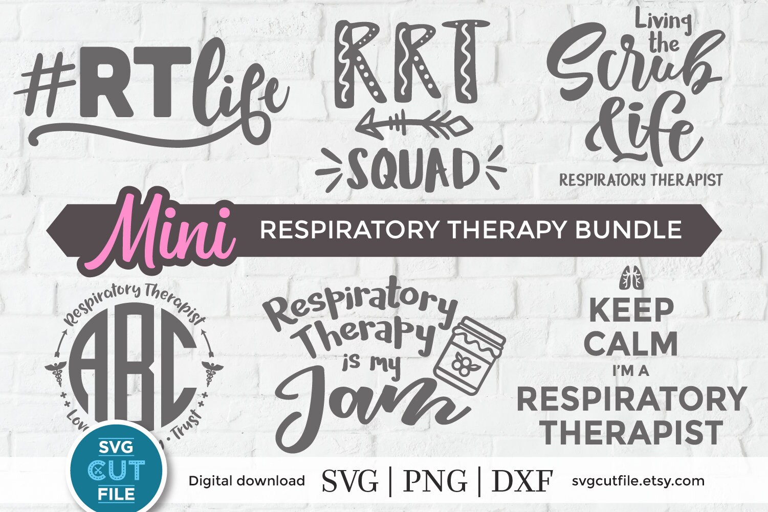 Respiratory Therapist Svg Respiratory Therapy Svg RT Svg - Etsy