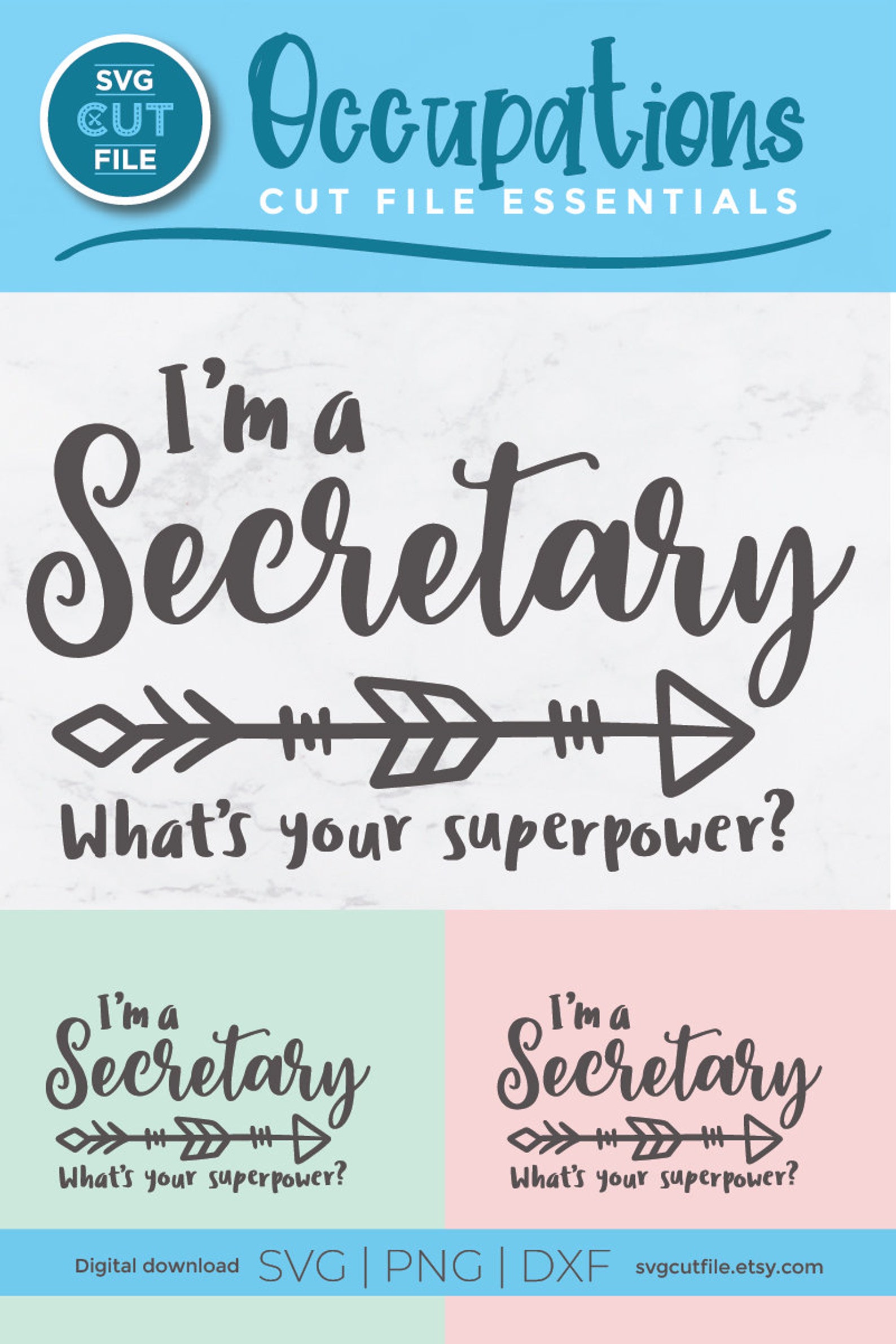 Secretary Svg, Whats Your Super Power, Superpower Svg, School Secretary ...