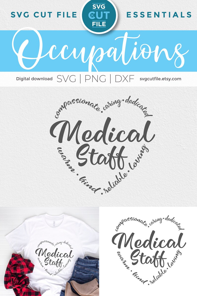 Medical Staff Svg, Healthcare Worker Svg, Health Care Worker Svg ...