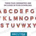 Halloween Letters Svg Alphabet Png Autumn Fall Font Dxf - Etsy