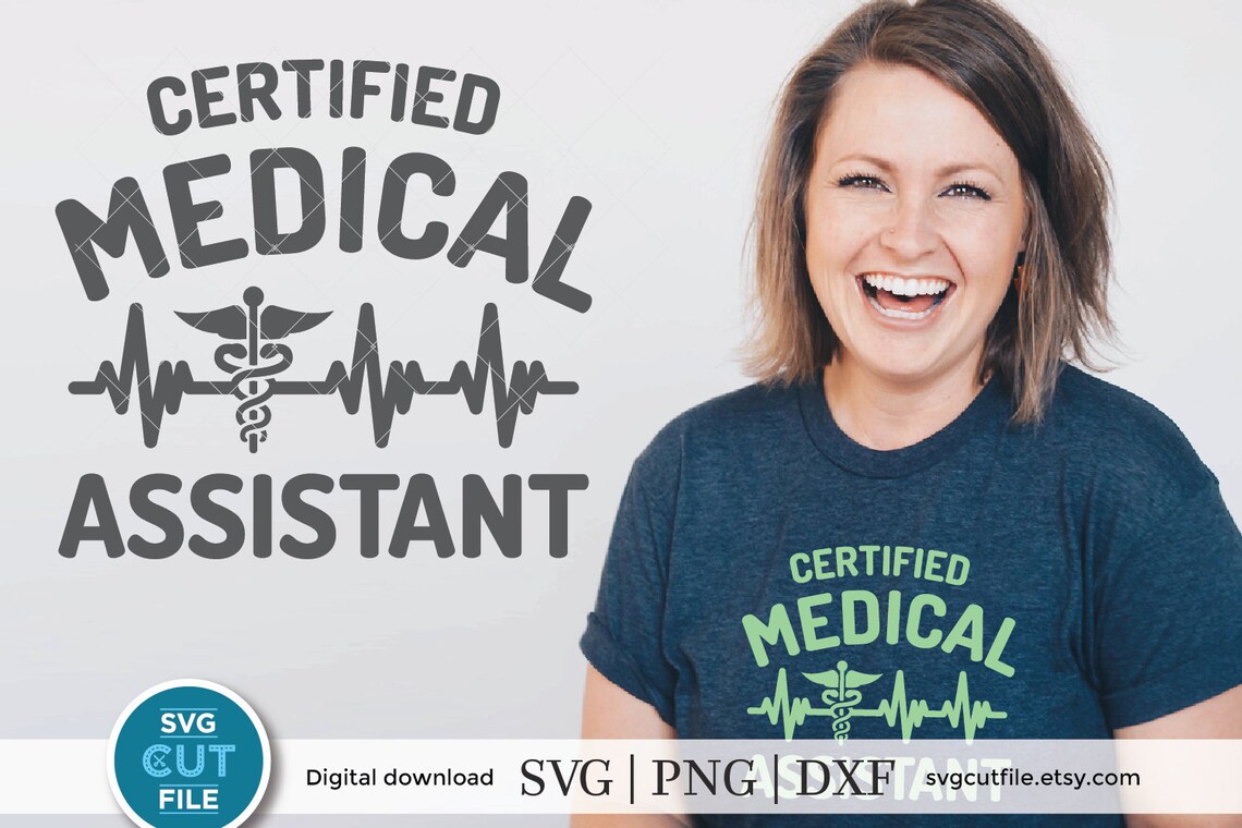 Certified Medical Assistant Svg CMA Svg Caduceus Svg CMA | Etsy