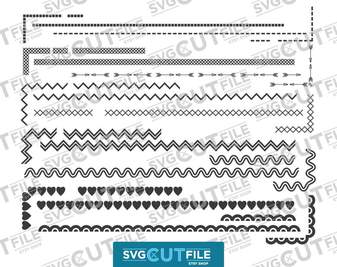 Wavy Lines Svg, Squiggly Lines Svg, Wavy Line Svg, Dotted Line Svg ...