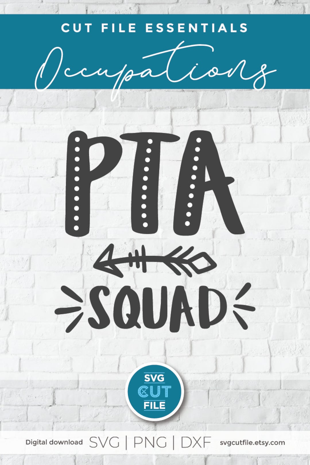 PTA Svg, PTA Squad Svg, Pto Svg, Parent Teacher Appreciation Svg ...