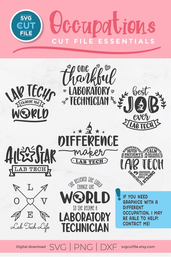Lab tech svg lab technologist she believed lab tech svg for Cricut ...