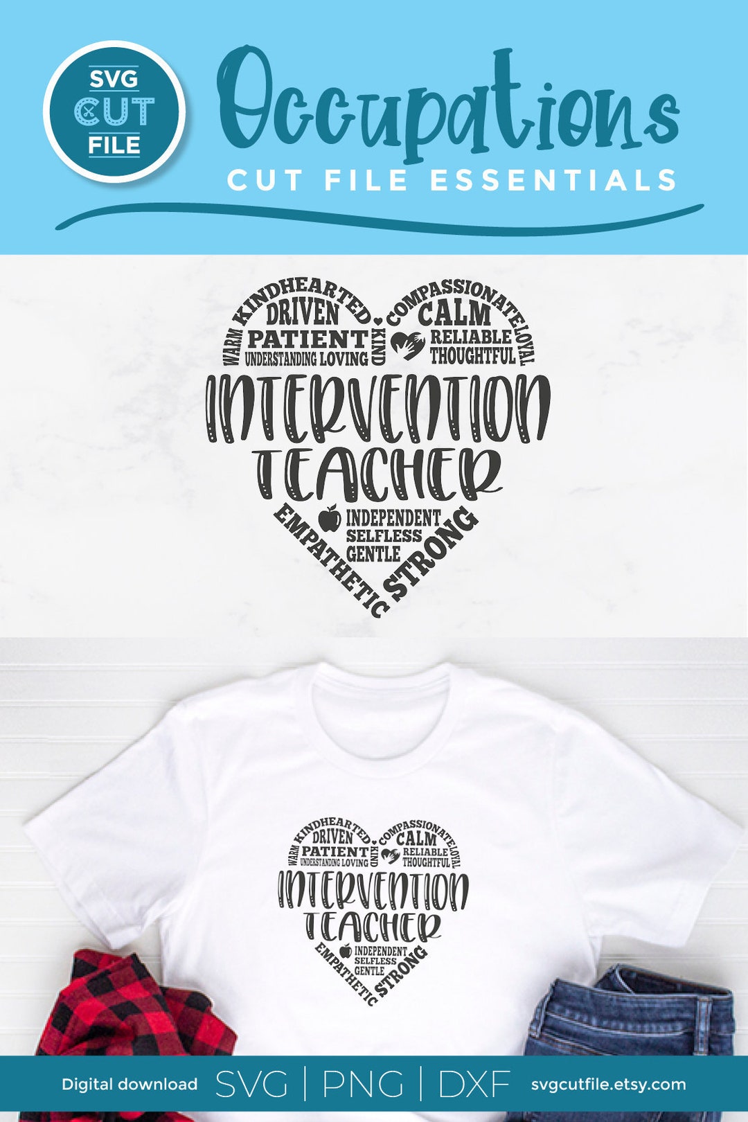 Intervention Teacher Svg, Intervention Specialist, Academic ...