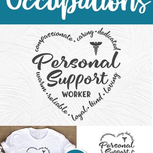 Personal Support Worker Svg, Psw Svg, Caregiver Svg, Home Healthcare ...