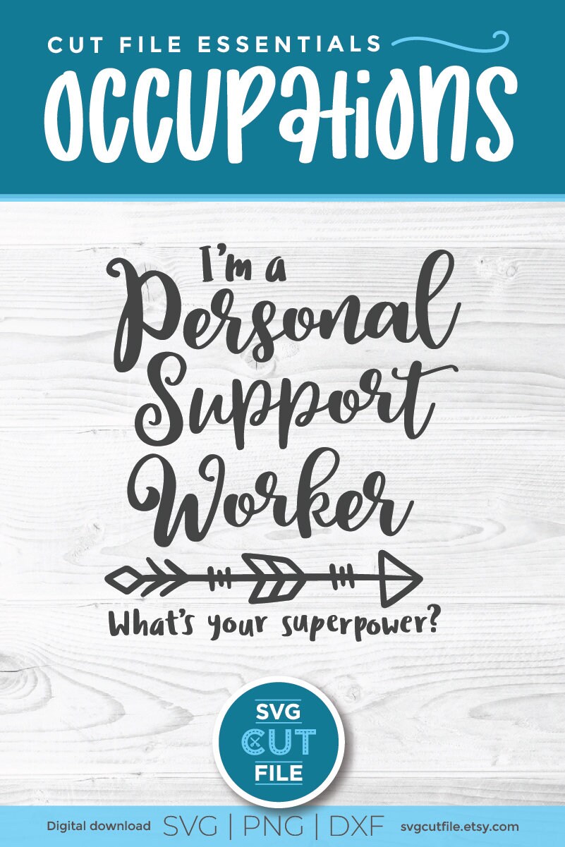 Personal Support Worker Svg Psw Svg Caregiver Home | Etsy Canada