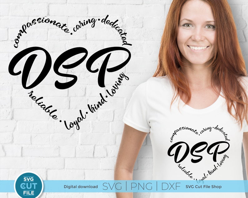 DSP Svg, Direct Support Professional Svg, Caregiver Svg, Patient Care ...