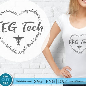 EEG Tech Svg, Electroencephalograph Svg, EEG Technologist Svg, EEG ...