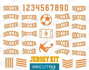 Blue Soccer Clipart MORE COLORS Soccer Ball Clip Art Soccer - Etsy
