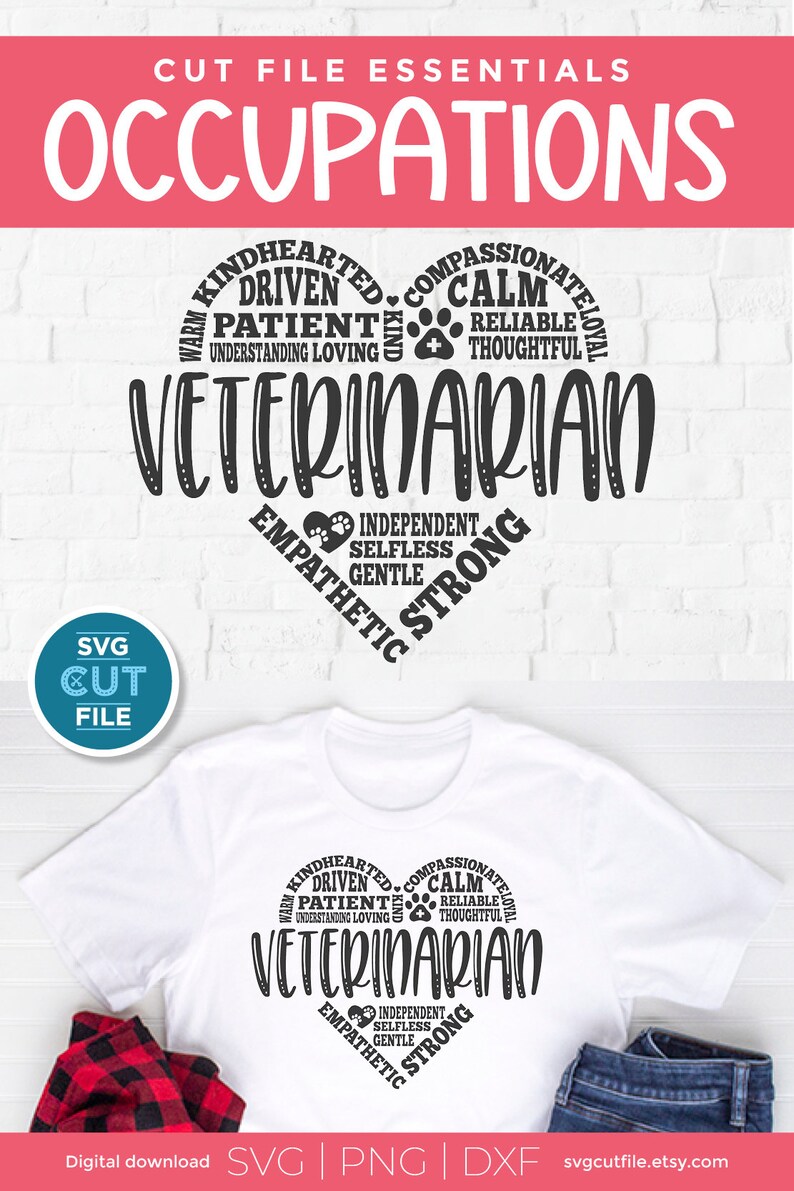 Veterinarian Svg, Vet Svg, Small Animal Vet, Dog Veterinarian Svg, Cat ...