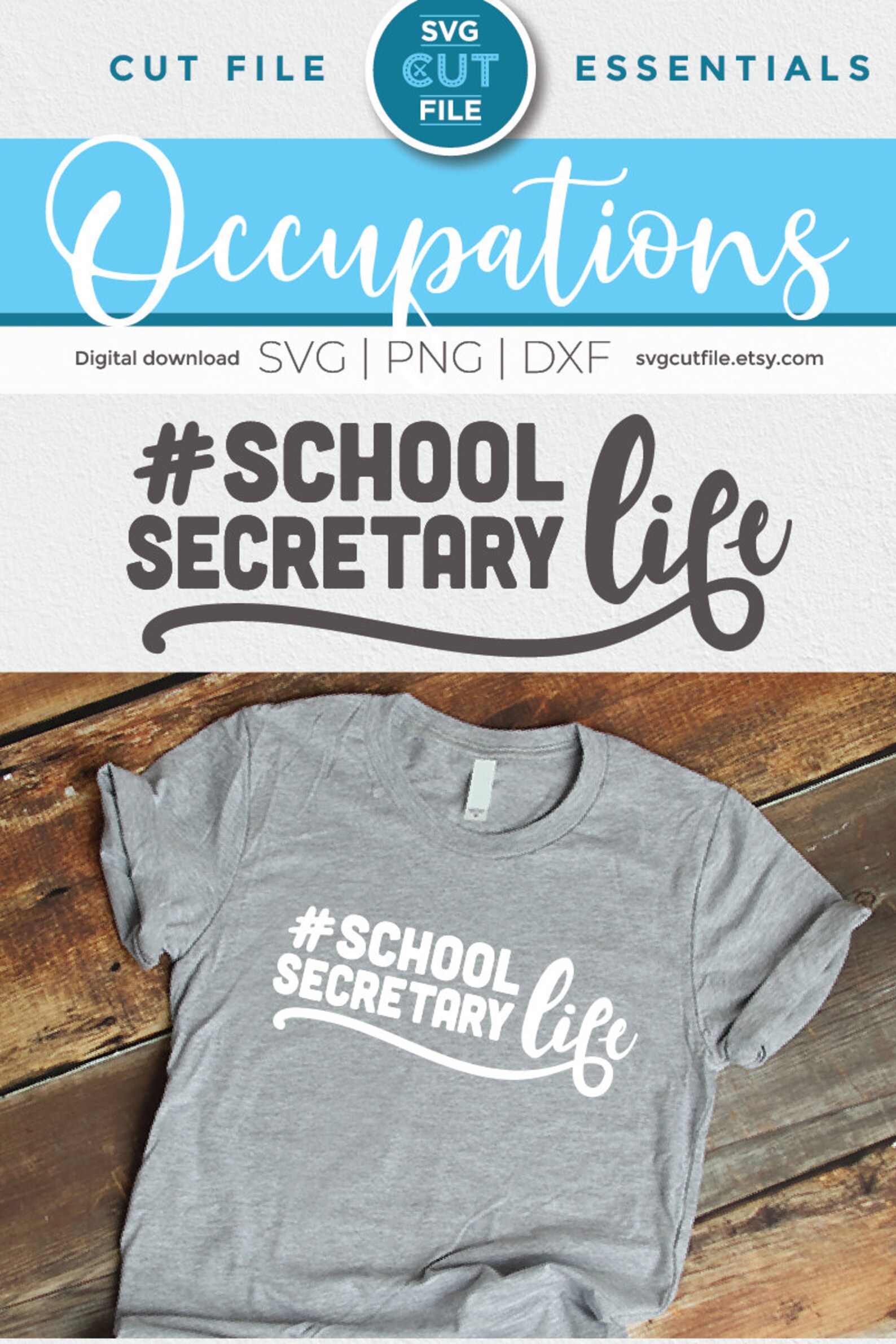 School Secretary Svg, Secretary Svg, Office Assistant, Staff Worker Svg ...