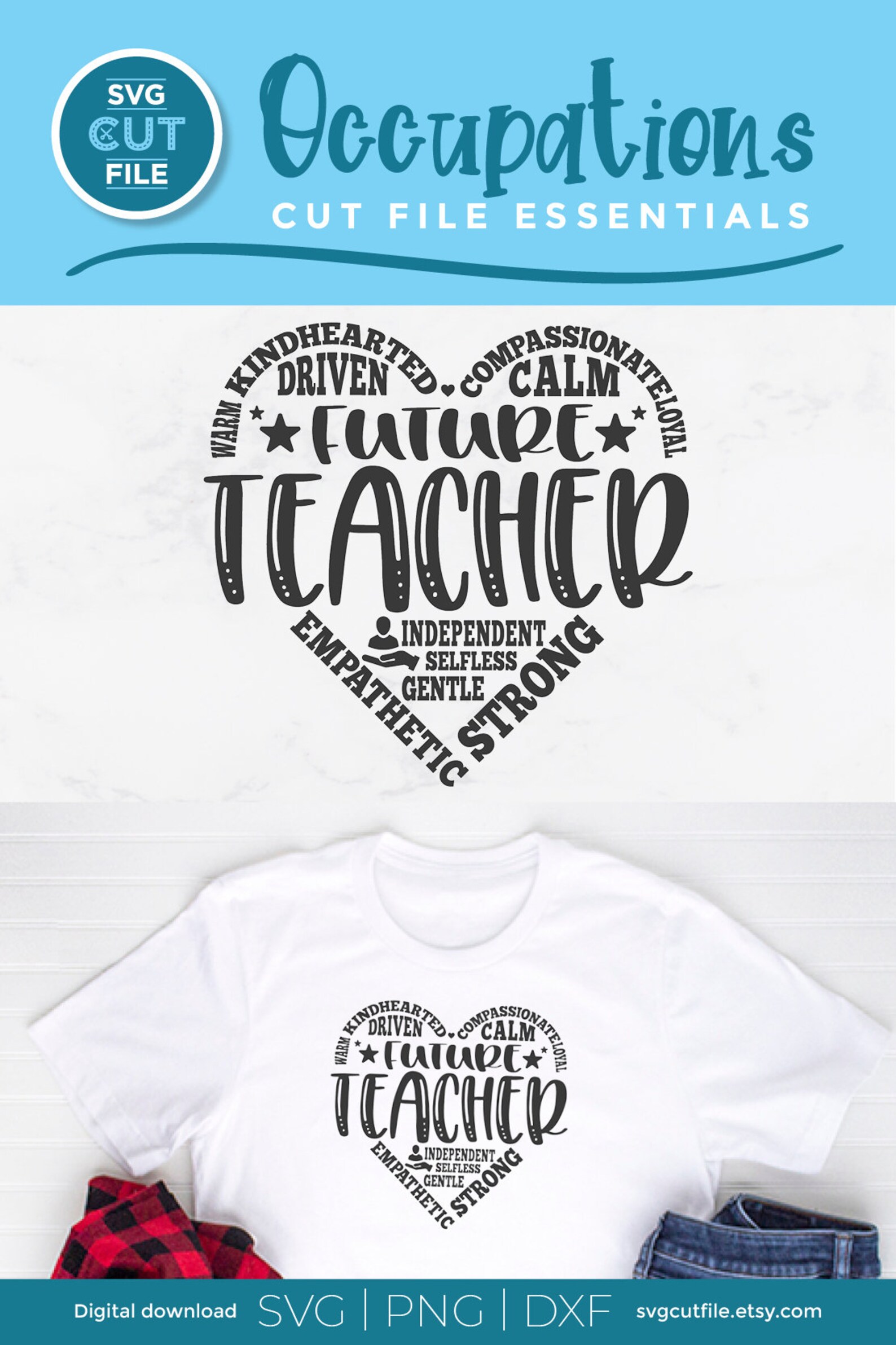 Future Teacher Svg, Student Teacher Svg, Teacher Appreciation Svg ...