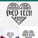 Med Tech Svg, Medical Technician Svg, Medical Technologist Svg, Medical ...