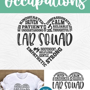 Lab Squad Svg, Laboratory Tech Svg, Lab Tech Svg, Squad Team, Tribe or ...