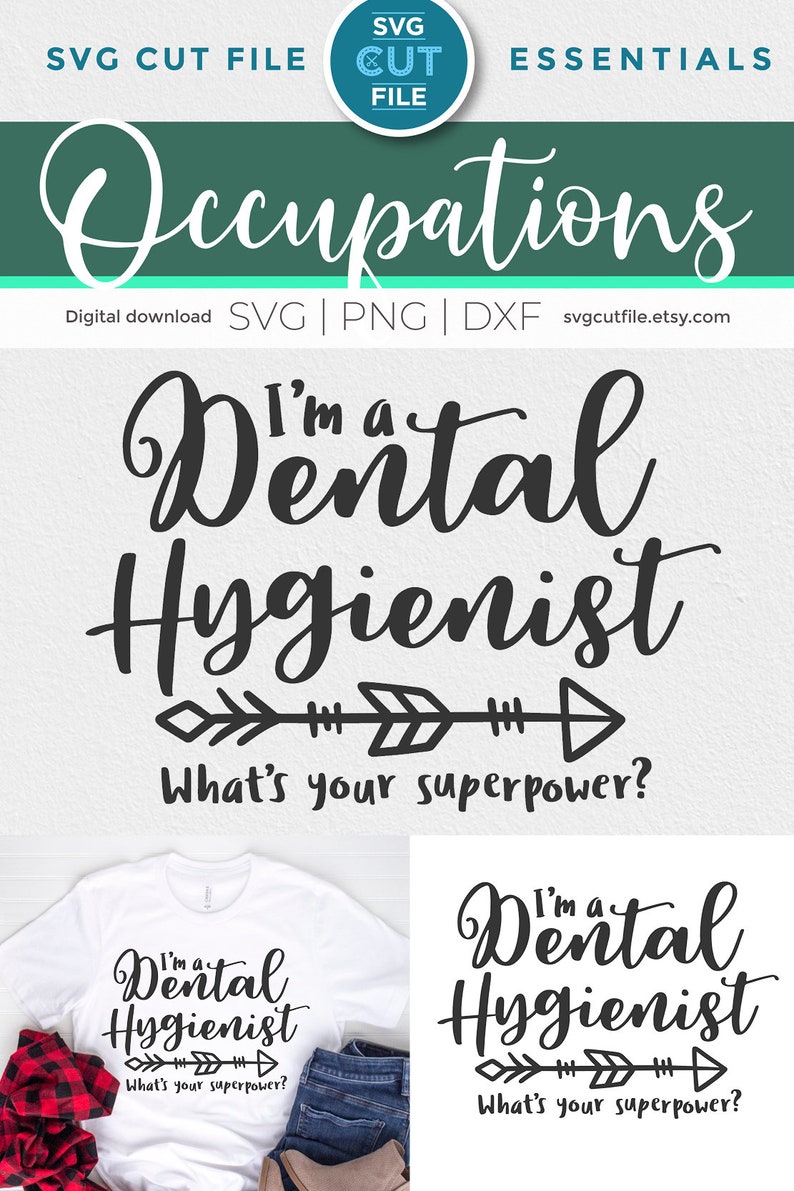 Dental Hygienist Svg, Hygienist Svg, What's Your Superpower Svg, Whats ...
