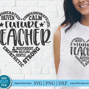 Future Teacher Svg, Student Teacher Svg, Teacher Appreciation Svg ...