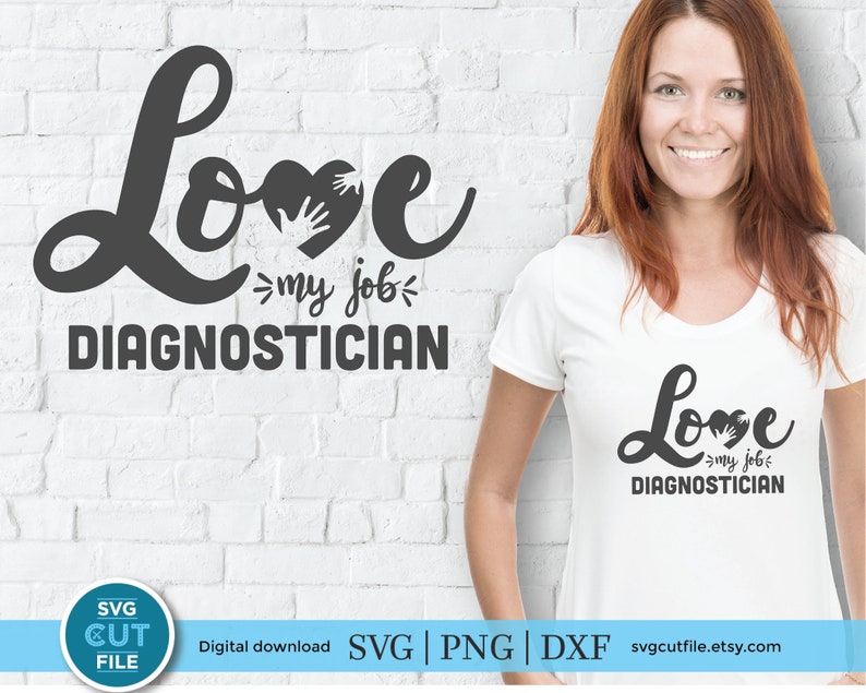Diagnostician Svg, Diag Svg, School Diagnostician, Love My Job, Gift ...