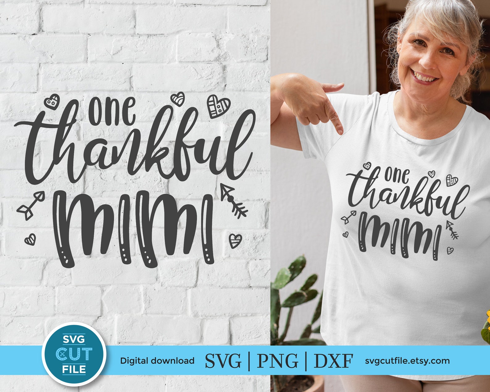 Mimi Svg One Thankful Mimi Svg Call Me Mimi Svg Cute Gift - Etsy