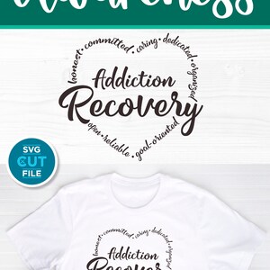 Addiction Recovery Svg, Sober Svg, Clean Svg, Substance Abuse SVG ...
