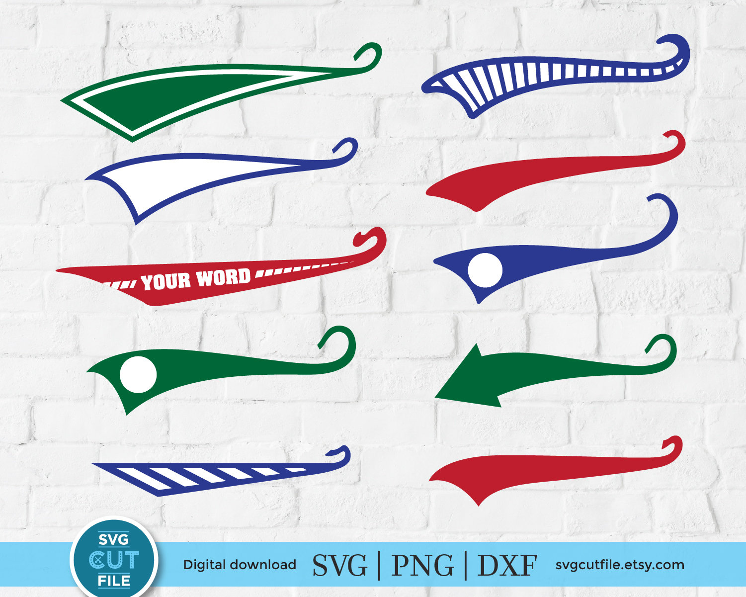 Swoosh Svg Swash Svg Swish Svg Baseball Text Tail Swoosh - Etsy Hong Kong