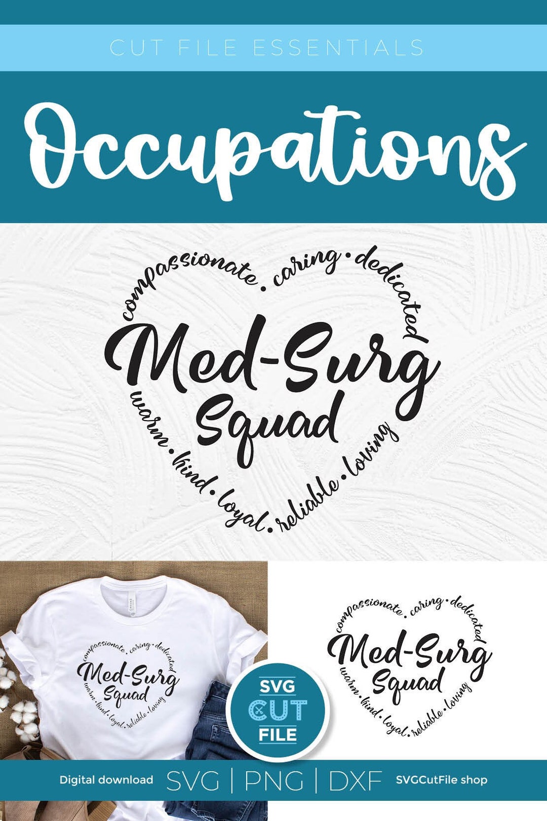 Med Surg Svg, Med Surg Squad Svg, Medical-surgical Nursing, Nurse Svg ...
