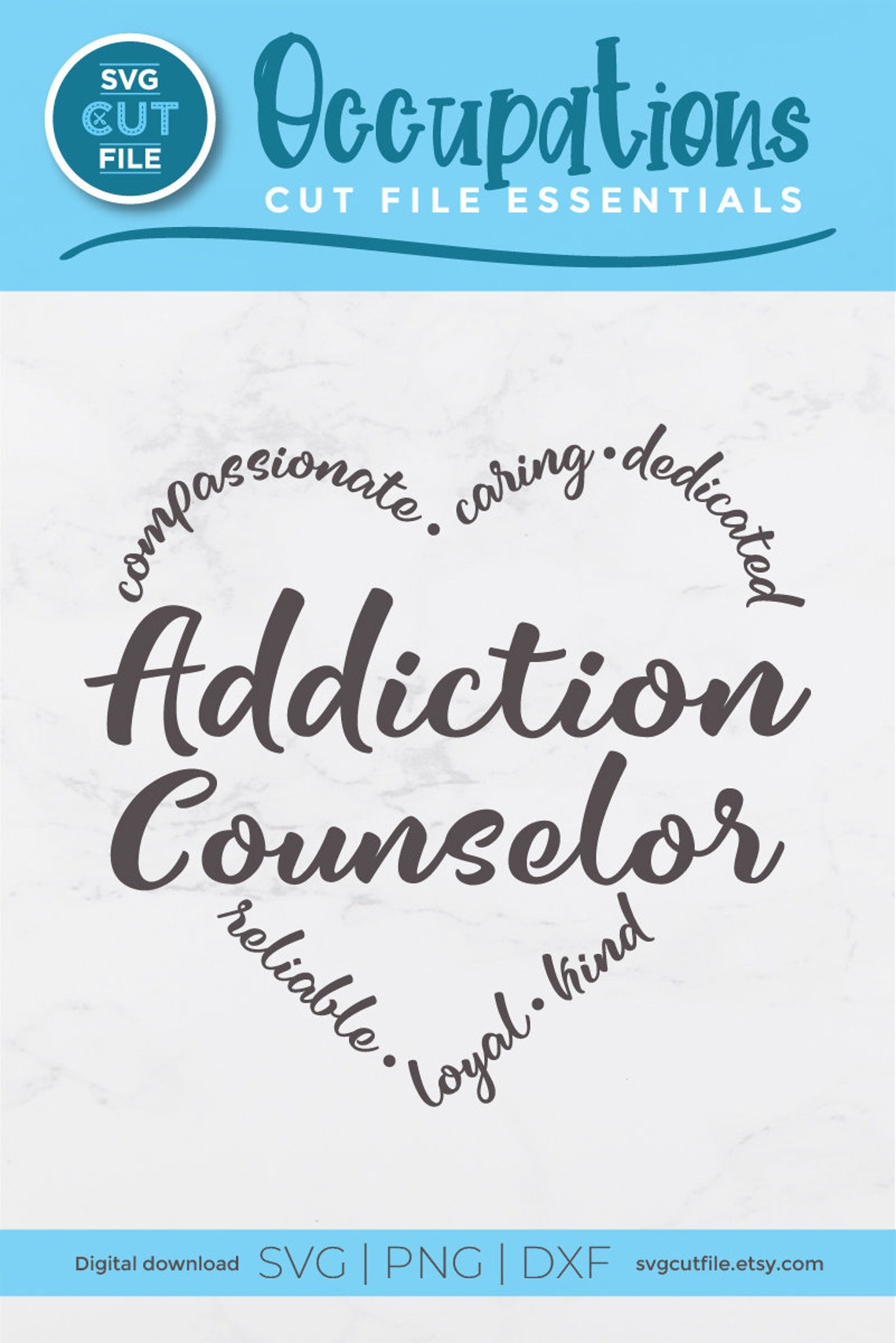 Substance Abuse Counselor SVG Addiction Counselor SVG Drug | Etsy