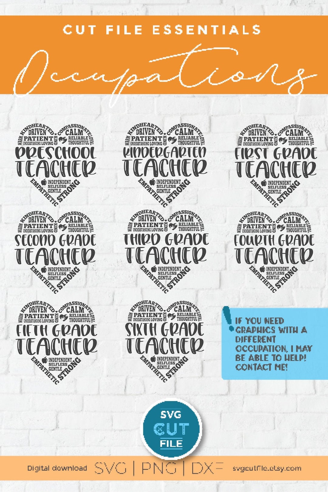 Teacher Svg Bundle, First Grade Teacher Svg, 1st Grade, First Grade Kit ...