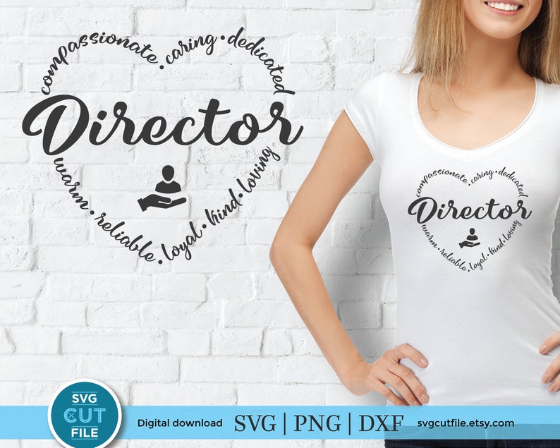 Director Svg Director of Operations Svg Activity Director - Etsy