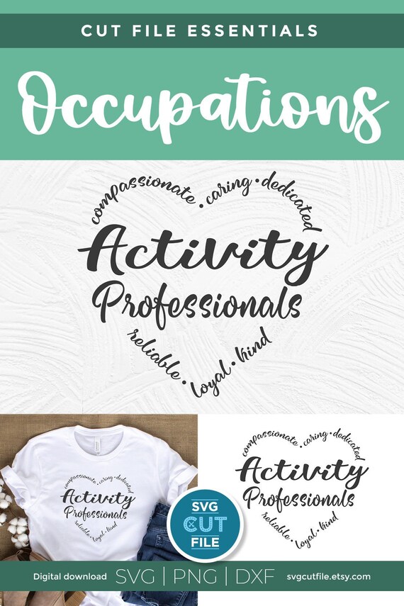 Activity Professionals Svg Activity Director Svg Director | Etsy