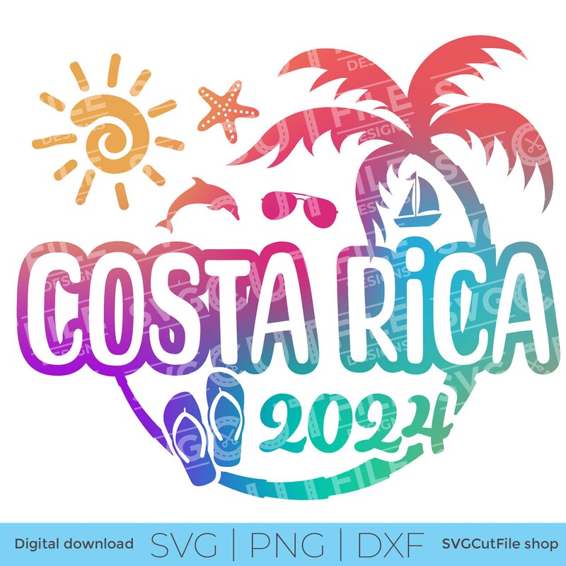 Costa Rica Png - Etsy