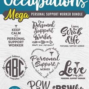 Personal Support Worker Svg, Psw Svg, Caregiver Svg, Psw Bundle Svg ...