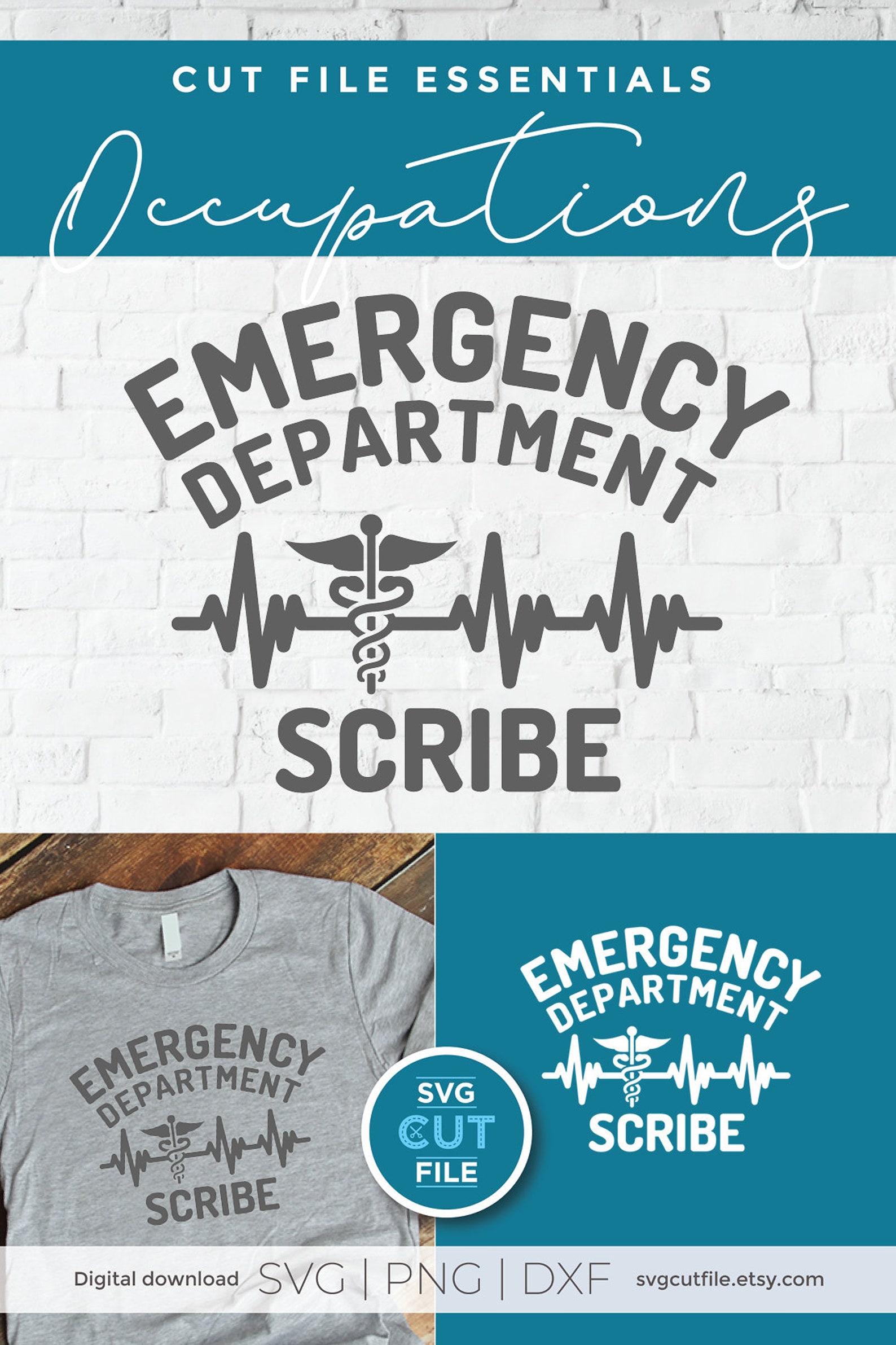 ER Scribe Svg, Emergency Department Scribe, Emergency Room Scribe Svg ...