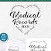 Medical Records Tech Svg, Specialist Svg, Medical Records Technician ...