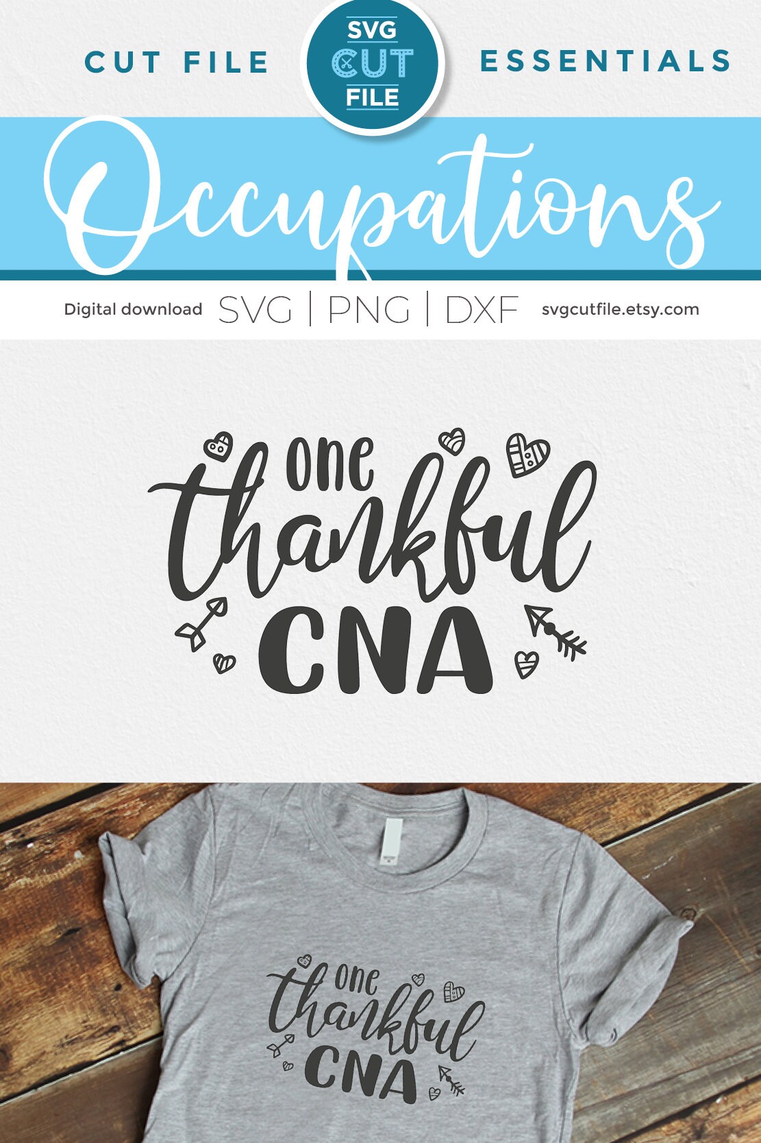 Certified Nursing Assistant Svg CNA Svg CNA Life Nurse - Etsy