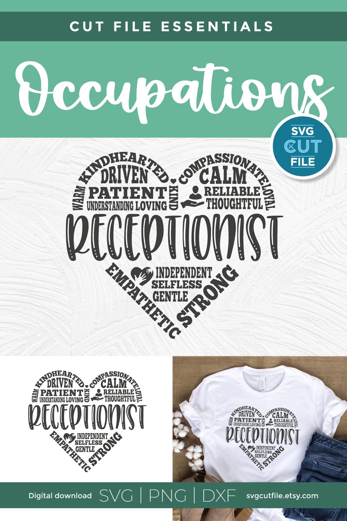 Receptionist Svg Secretary Svg School Secretary Svg Office - Etsy