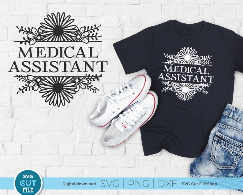 Medical Assistant Svg MA Svg Heart Svg MA Life MA Gift - Etsy