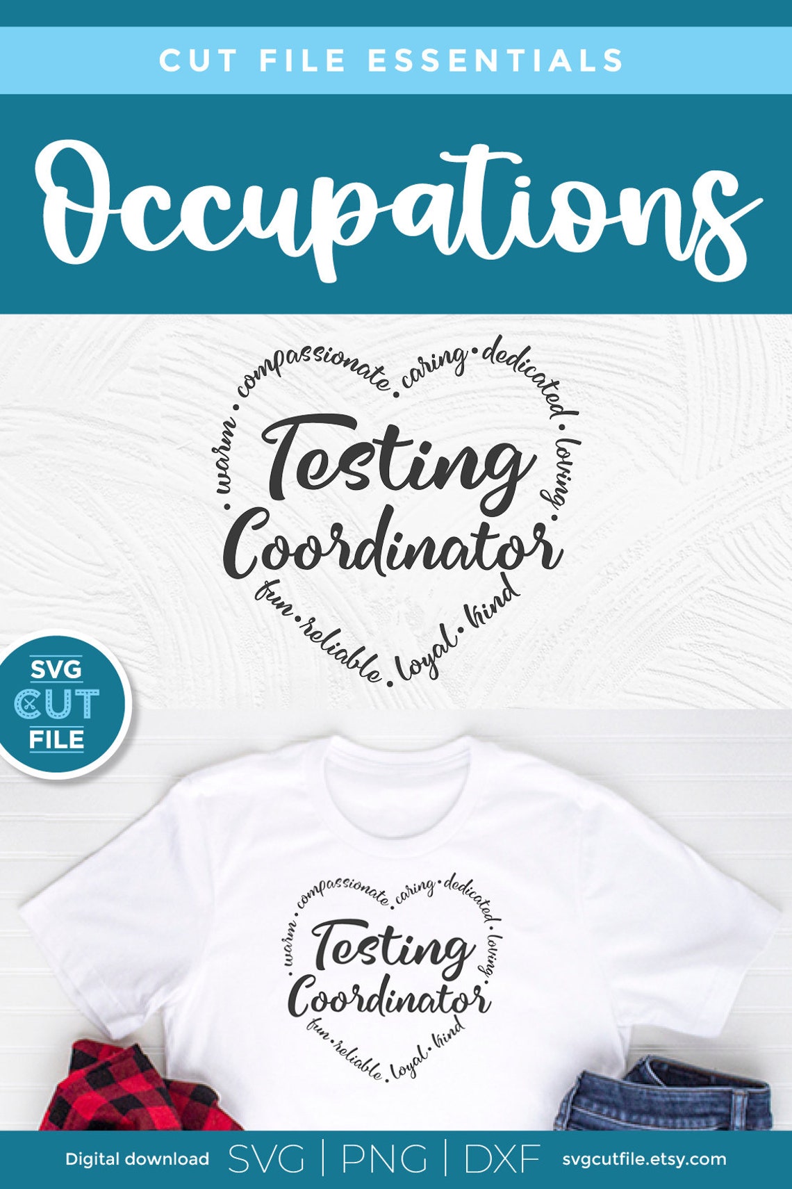 Testing coordinator svg testing day svg test day svg | Etsy