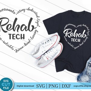 Rehab Tech Svg, Rehabilitation Svg, Rehab, Rehab Heart, Rehab ...