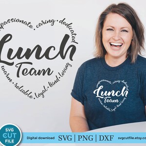 Lunch Team Svg, Cafeteria Team Svg, Lunch Lady Svg, Cafeteria Worker ...