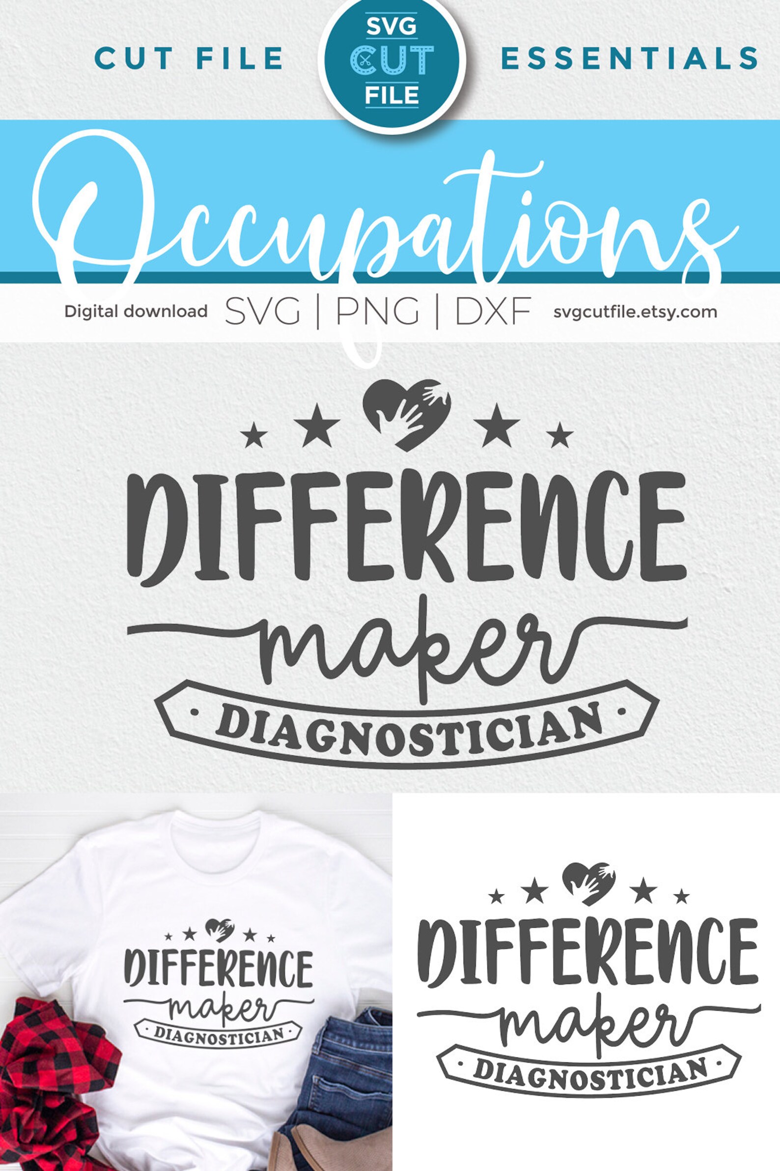 Diagnostician Svg Diag Svg School Diagnostician Gift Idea | Etsy