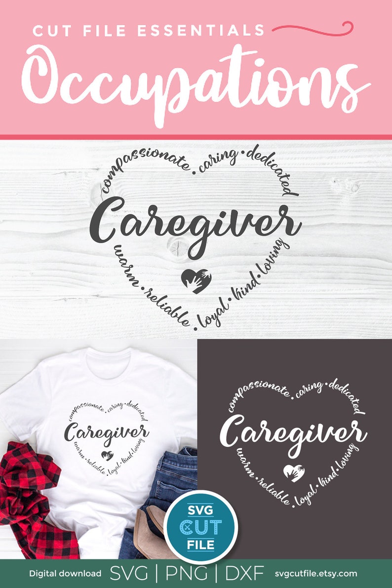 Caregiver Svg, Care Giver Appreciation Svg, Subway Art Svg, Nurse Svg ...