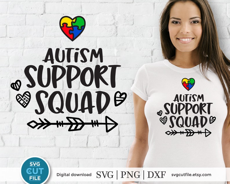 Autism Svg Autism Awareness Svg Rainbow Puzzle Ribbon Svg - Etsy