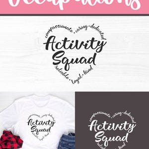 Activity Squad Svg, Activity Director Svg, Professionals Svg ...
