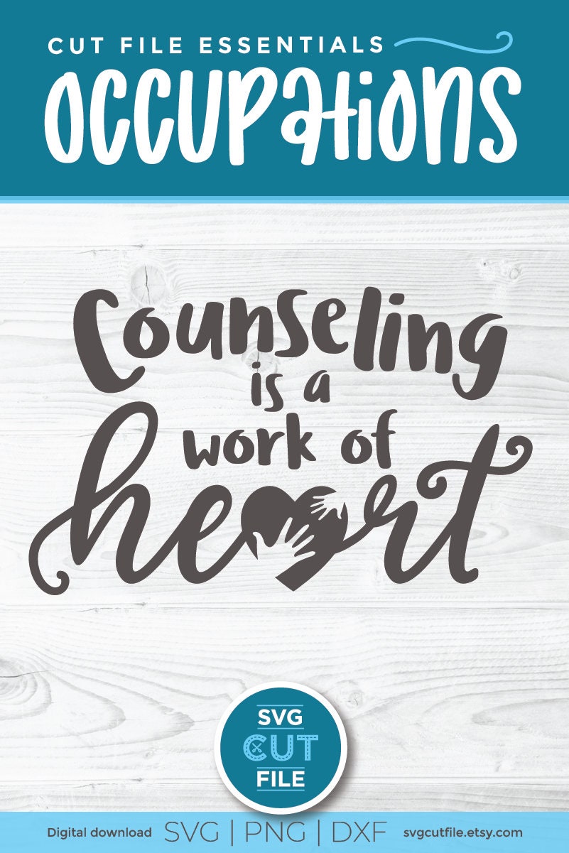 Counselor Svg School Counselor Svg Svg Dxf Png Counseling - Etsy