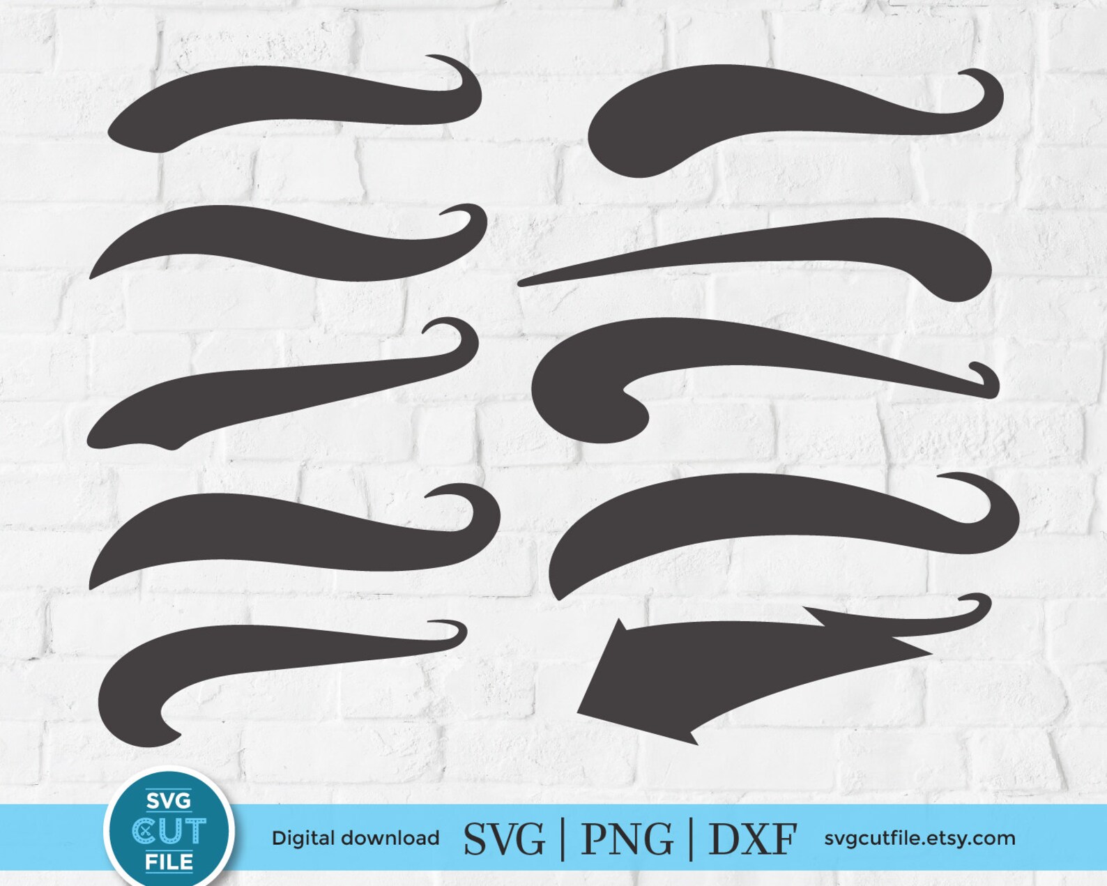 Swoosh Svg, Swoosh Svg Bundle, Swooshes Svg, Athletic Swooshes, Swash ...