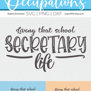 School Secretary Svg, Secretary Svg, Office Assistant, Staff Worker Svg ...