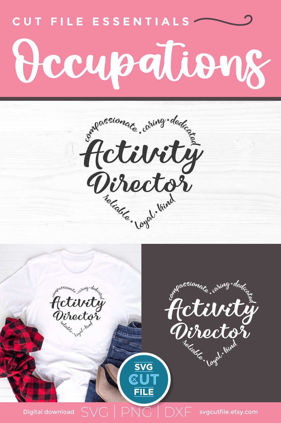 Activity Director Svg, Director Svg, Director Appreciation Svg ...