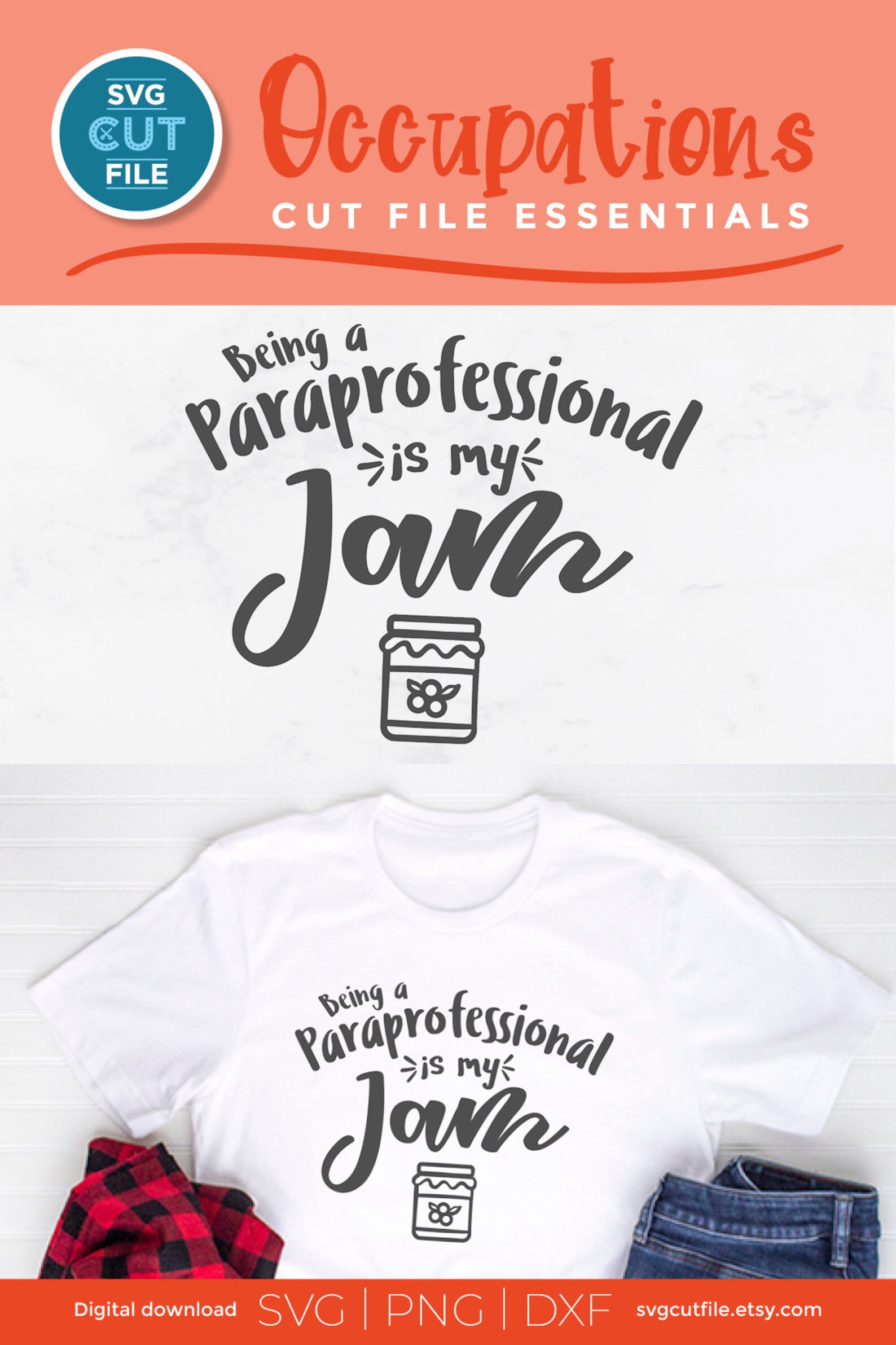 Paraprofessional Svg, Para Svg, Paraprofessional is My Jam Svg ...